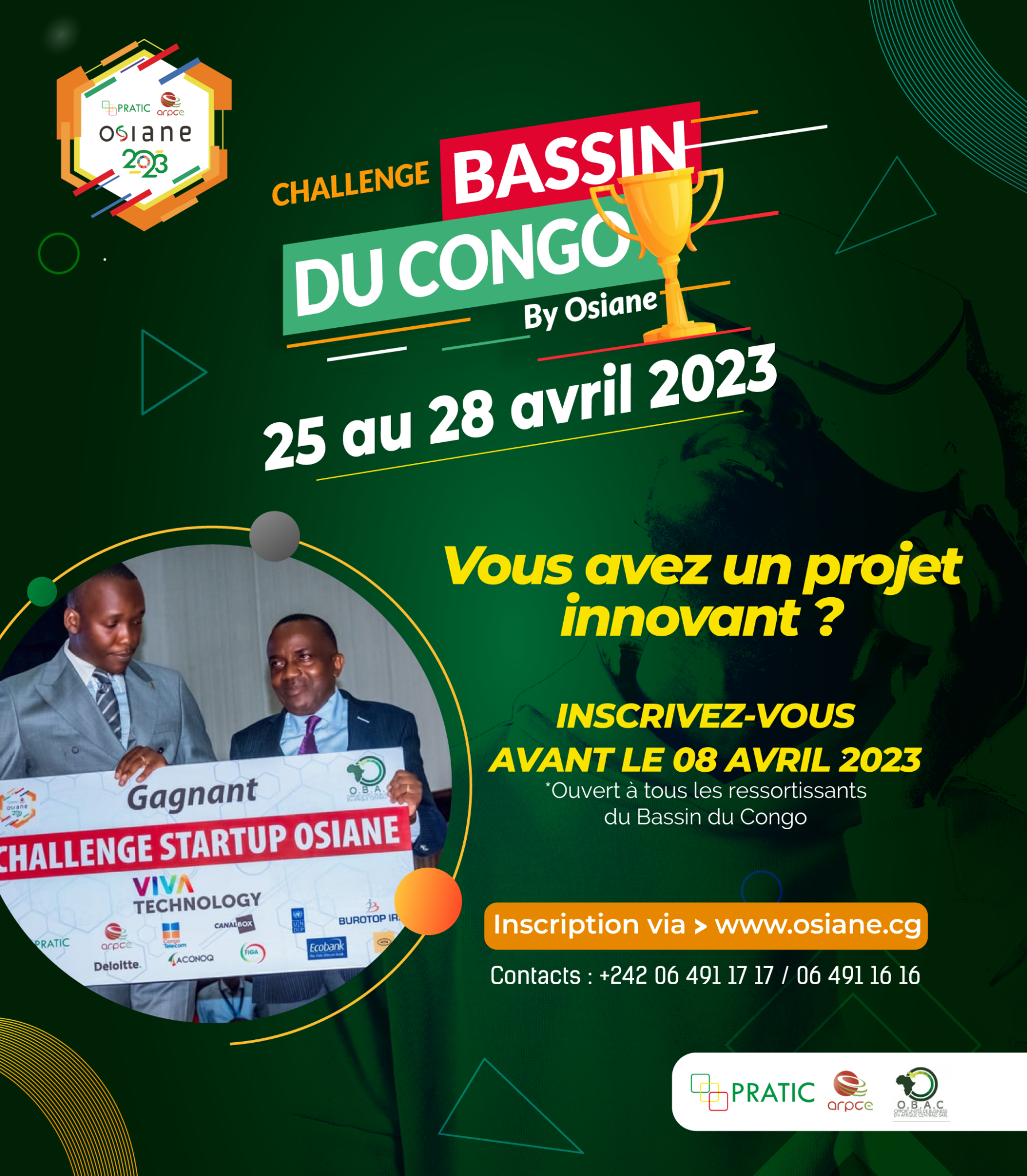 Challenge Startup Bassin du Congo – Salon Osiane 2023